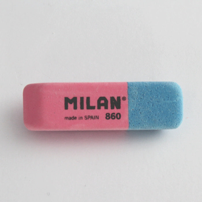 Milan Rubber Eraser Pink / Blue | Sustainable, Eco-friendly and Zero ...